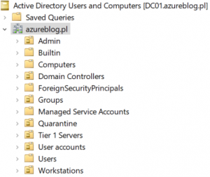 AD Tiering model – how to deploy that – Identity and Azure Cloud