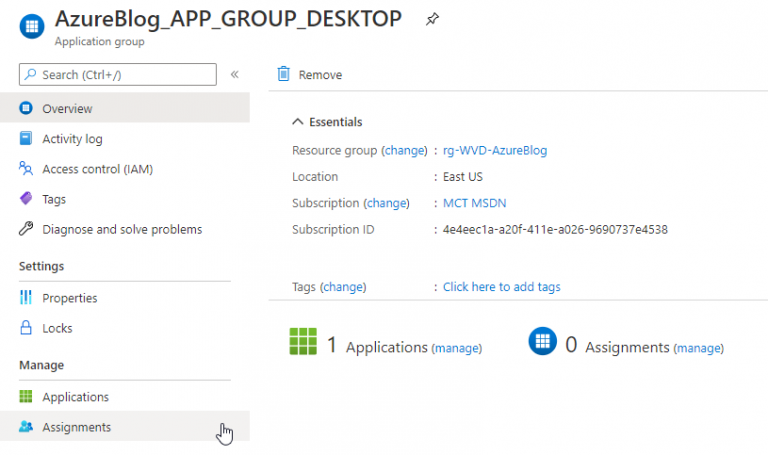 Windows Virtual Desktop: Initial deployment – Identity and Azure Cloud