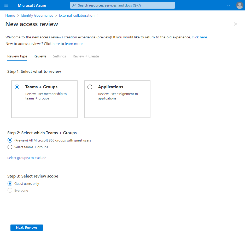 Azure AD Identity Governance – Access Reviews – Identity and Azure Cloud