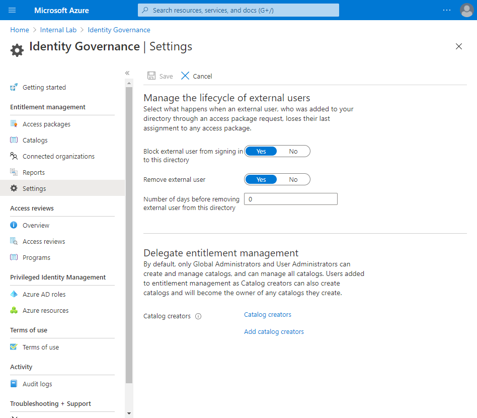 Azure AD Identity Governance – Entitlement Management – Identity and ...