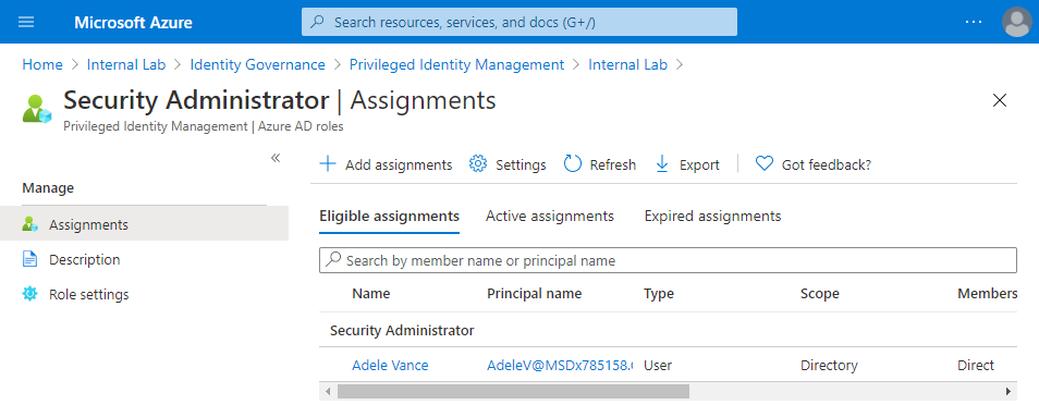 Azure AD Identity Governance – Privileged Identity Management ...